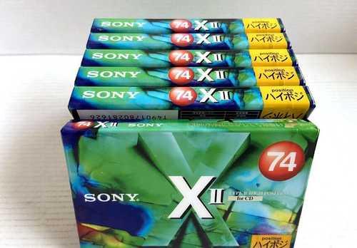 Аудиокассеты кассеты Sony X II 74 - Chrome