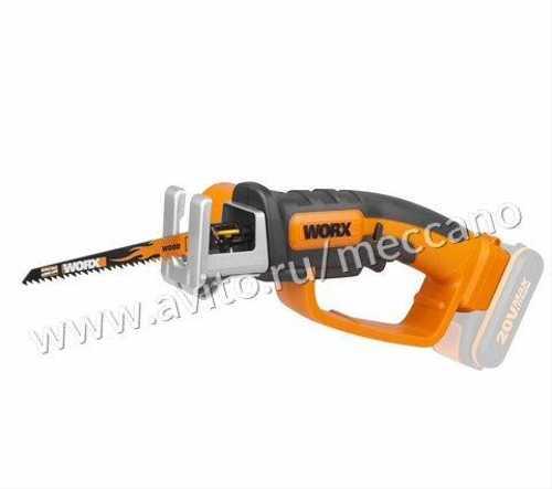 Пила сабельная аккумуляторная worx WG894E.9 без ак