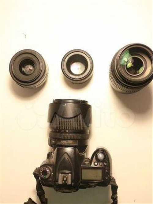 Nikon D90 18-105 и объективы
