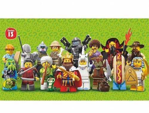 Конструктор Lego Лего минифигурки. Minifigures 13