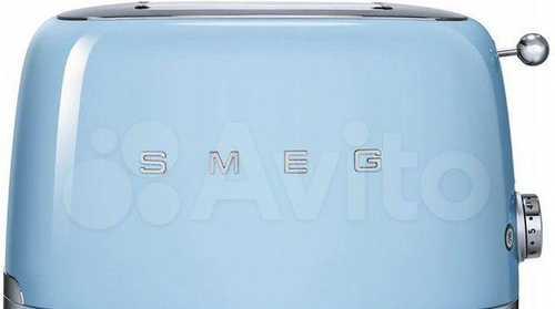 Тостер Smeg на 2 хлебца TSF01pbeu (Blue)
