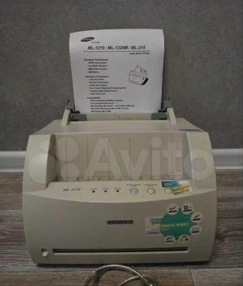 Принтер лазерный Samsung ml 1210