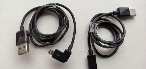 Новый L-образный кабель Micro Usb чёрный