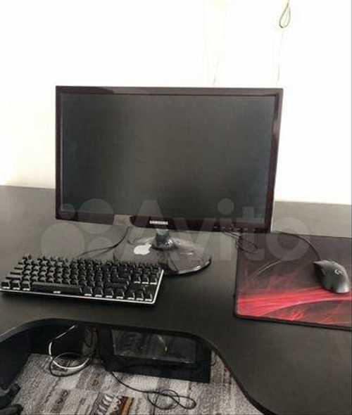 Игровой компьютер с монитором мышкой клавиатурой к