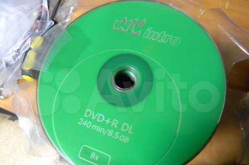Intro DVD+R 8,5 gb Двухслойные болванки