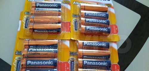 Батарейки алкалиновые Panasonic