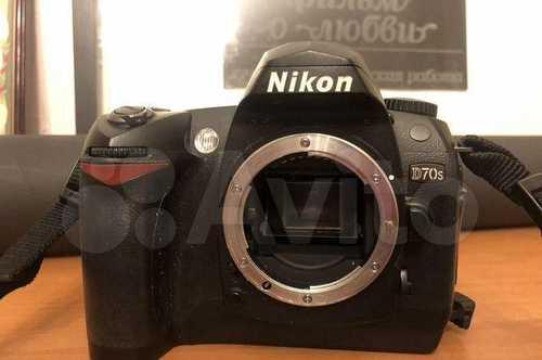 Зеркальный фотоаппарат Nikon d70s body