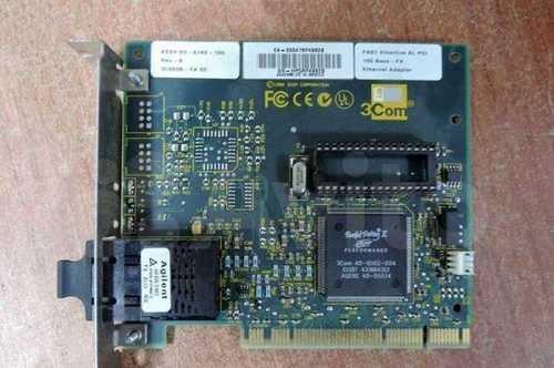 Оптическая сетевая карта 3Com 3C905B-FX SC PCI