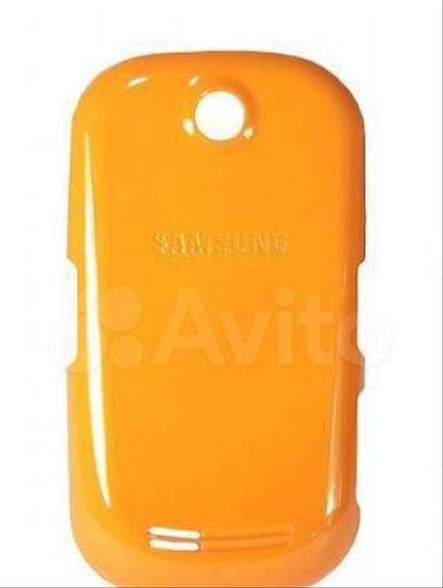 Крышка задняя ааа для Samsung S3650 Corby оранжевый