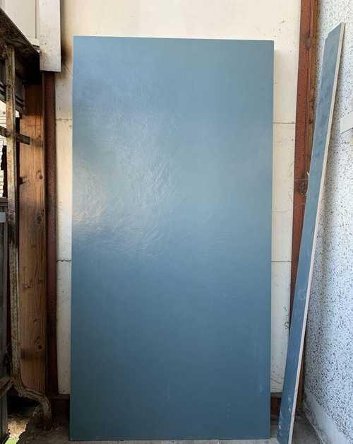 Керамогранит, плитка Italon серо-голубая 60x120см