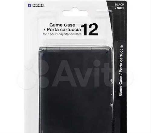 Футляр hori PS Vita: для 12 игровых флэшкарт (черный) (PSV-012)