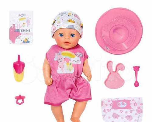 Кукла-девочка Baby Born Zapf Creation My Little baby born Нежное прикосновение, 36 см (827-321)