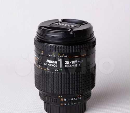 Nikon AF 28-105mm F 3.5-4.5 D макро
