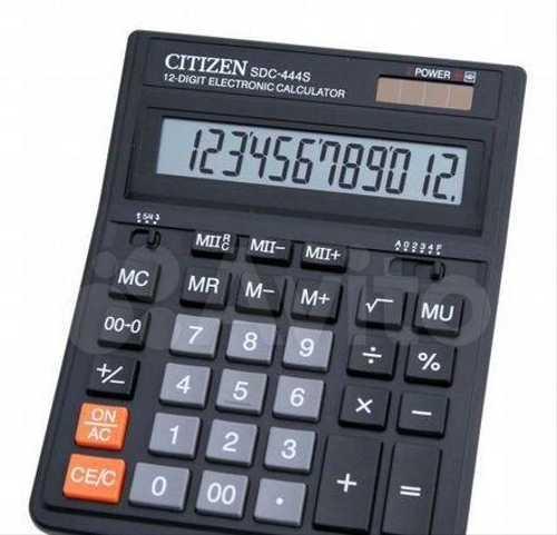 Калькулятор citizen SDC-444S новый
