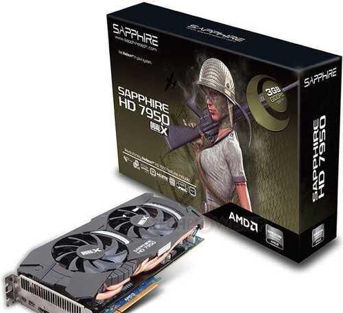 Видеокарта Sapphire AMD Radeon HD7950 Dual-X