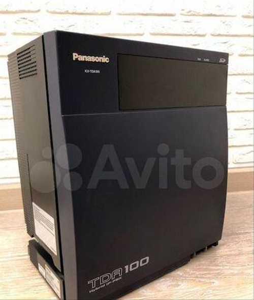 Атс Panasonic KX-TDA100 в комплекте
