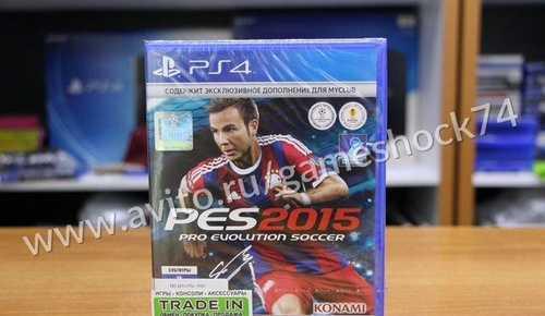 PES 2015 - PS4 Новый диск