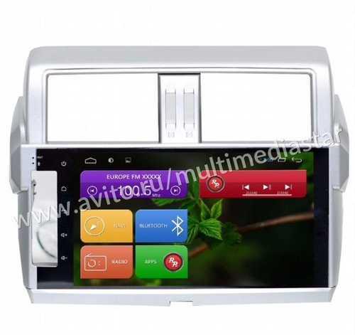 Штатная магнитола android для Toyota LC Prado 150