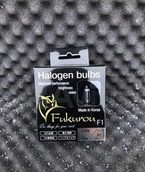 Лампы галогеновые Fukurou h7 F1