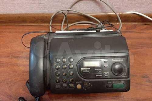 Телефон факс Panasonic kx-ft31 rs