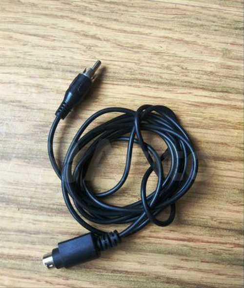 Кабель-адаптер с RCA на S-Video mini DIN 4-pin