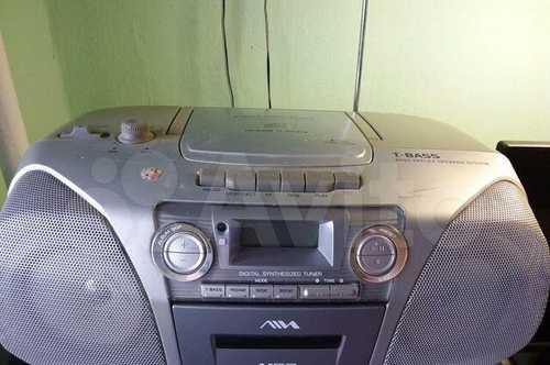 Aiwa CSD-MP100 радио/кассетный/MP3/CD бумбокс