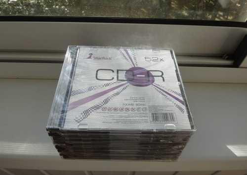 Диск CD-R 700Mb Smart Track 52x Slim 3 уп по 5шт