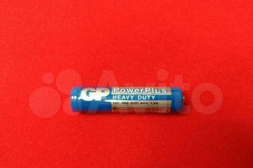 Батарейка GP R03 солевая PowerPlus (24cebra-2S4) (4/40/200) AAA