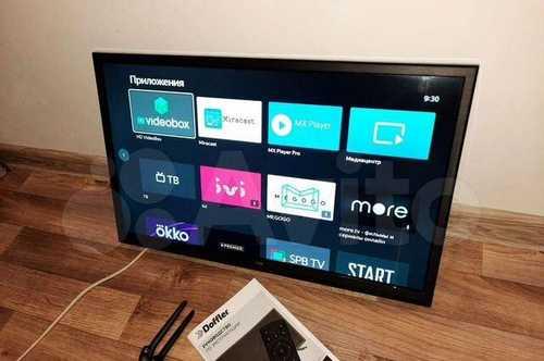 Телевизор Doffler 24(61см) Smart TV WiFi Bluetooth