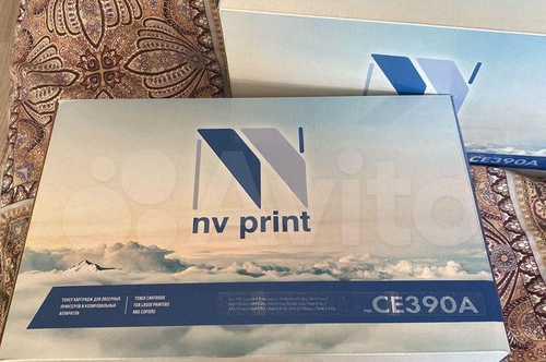 Картридж nv print CE390A