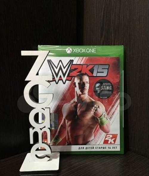 WWE 2K15 (новый, запечатанный) Xbox One