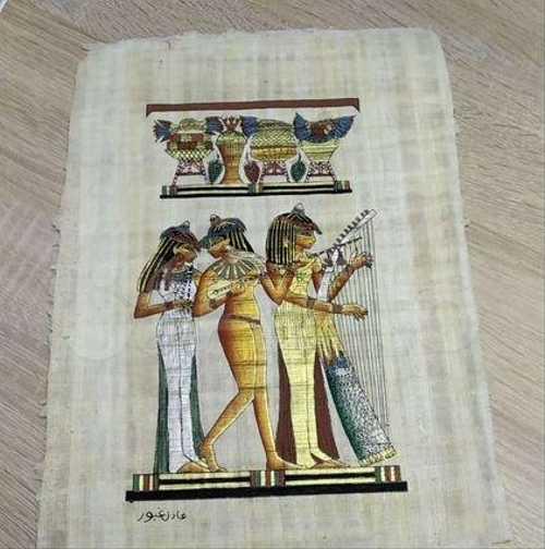 Папирус Египет. Картина
