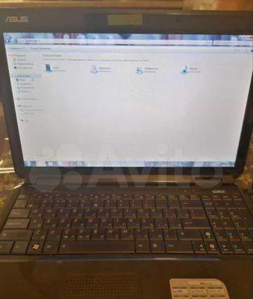 Ноутбук asus K50IJ
