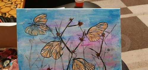 "Бабочки" картина