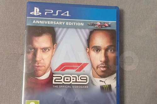 Диск для ps4 formula 1 2019 год