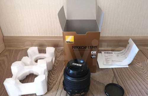 Объектив Nikon AF-S 18-55mm 3.5-5.6G VR DX