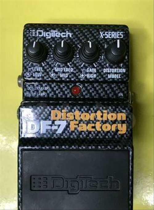 Digitech DF7 distortion factory педаль дисторшн