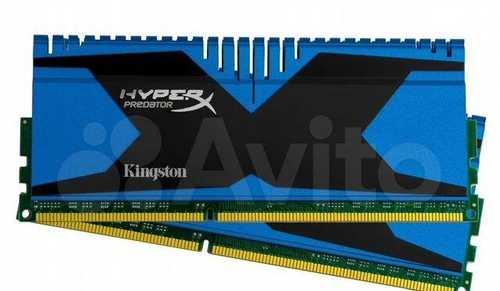 DDR3 2400mhz 2х4Gb Kingston HyperX Predator