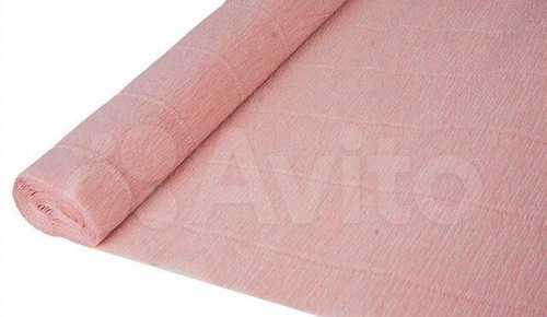 Бумага гофрированная простая, цвет: 17А/2 розовый, 50 см x 2,5 м, арт. 62247