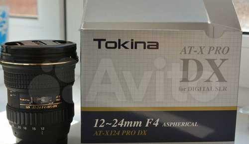 Объектив Tokina AT-X 12-24mm f/4 Nikon F
