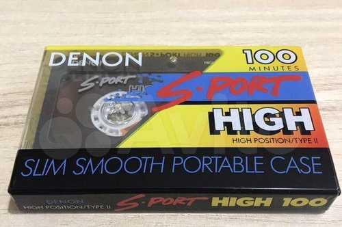 Аудиокассета Denon S-Port High 100 новая