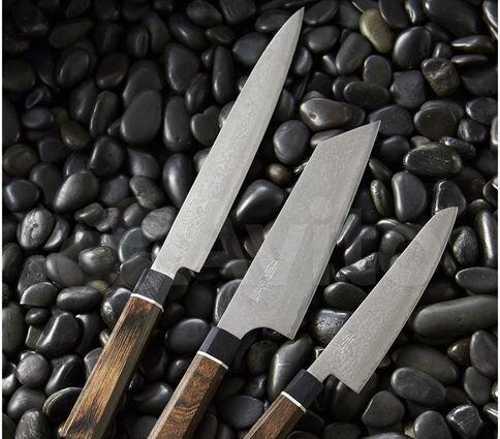 Набор кухонных ножей suncraft senzo black