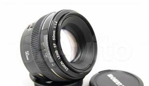 Объектив Canon EF 50mm f/1.4 ultrasonic