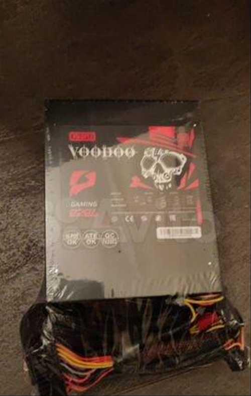 Блок питания 750W ATX e2e4 Gaming G750 voodoo, 80+