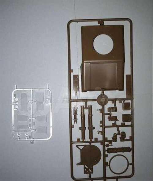 Сборная модель автомобиля Hummer с птрк "тоу"