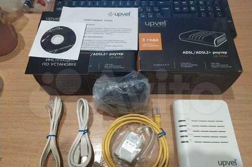 Adsl/adsl2+ роутер Upvel UR-101AU