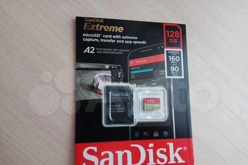 Sandisk Extreme microsdxc 128GB