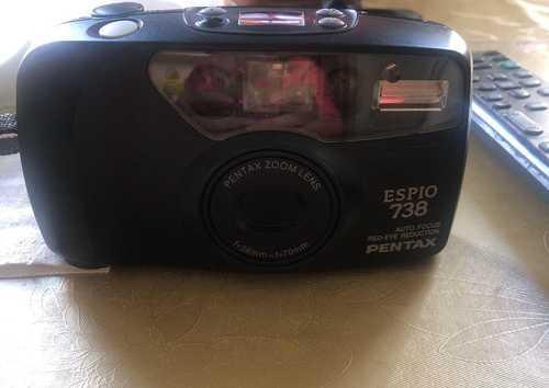 Плёночный фотоаппарат pentax Espio 738