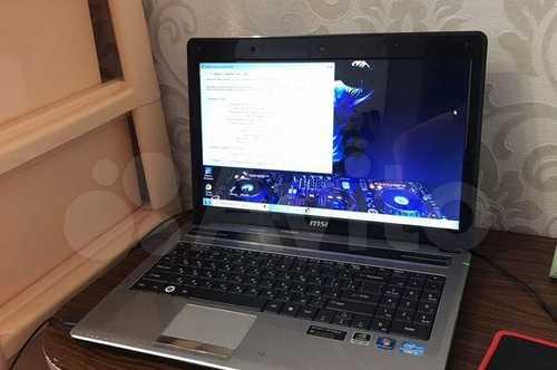 Ноутбук MSI CX-640-09RU Core i3/4Gb/250