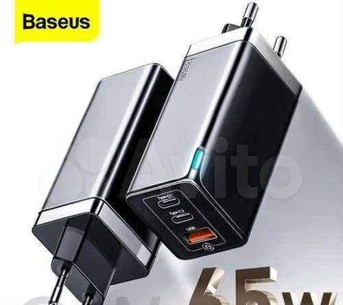Зарядный блок Baseus GaN 65W BS-E915